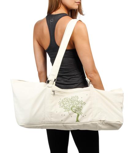 Amazon.com : Gaiam Yoga Mat Tote Bag, Tree of Life : Sports & Outdoors