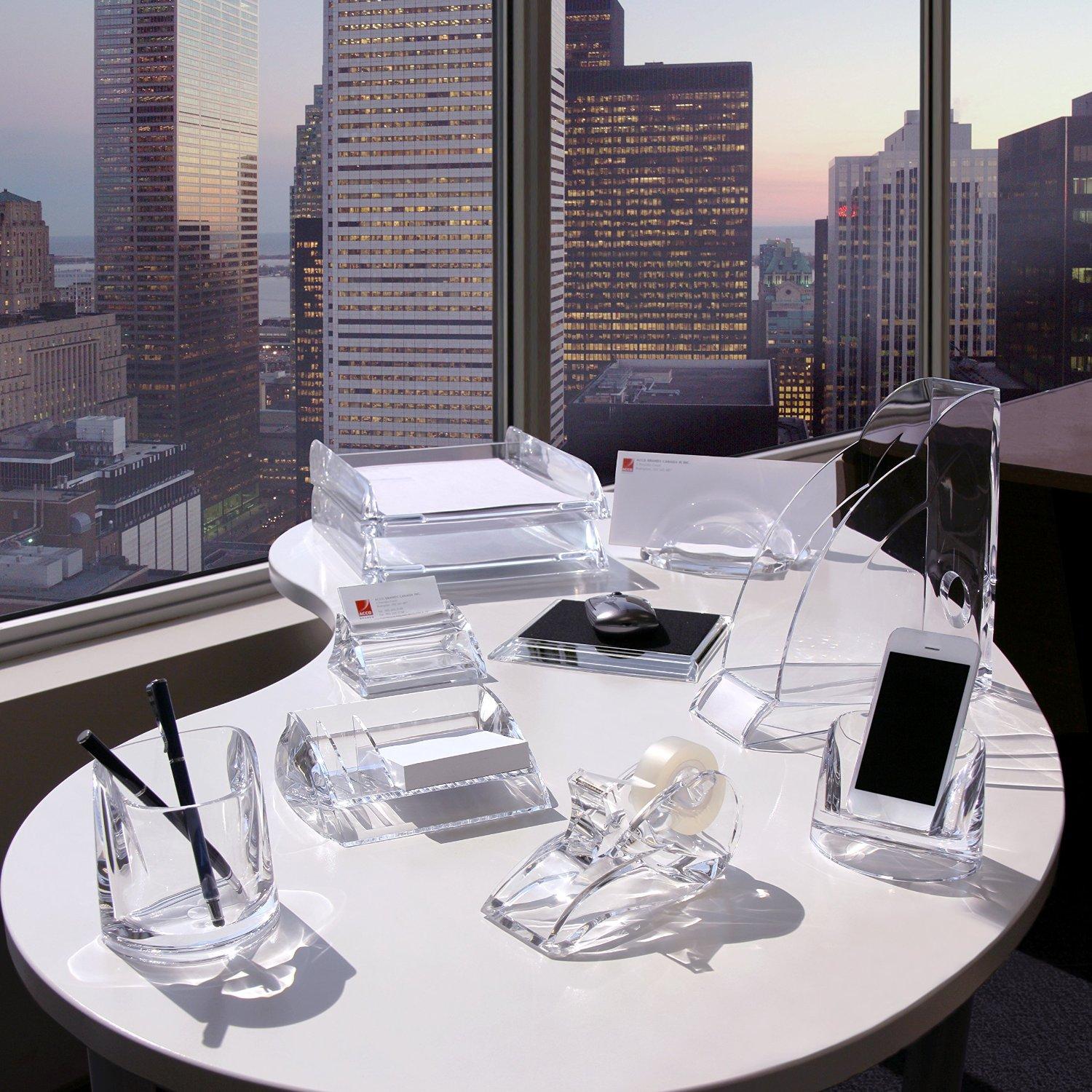 Amazon.com : Swingline Mouse Pad, Stratus, Acrylic, Clear (S7010140 ...