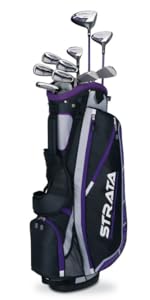 Amazon.com : Strata Women's Complete Golf Set with Bag, 11-Piece (Right ...