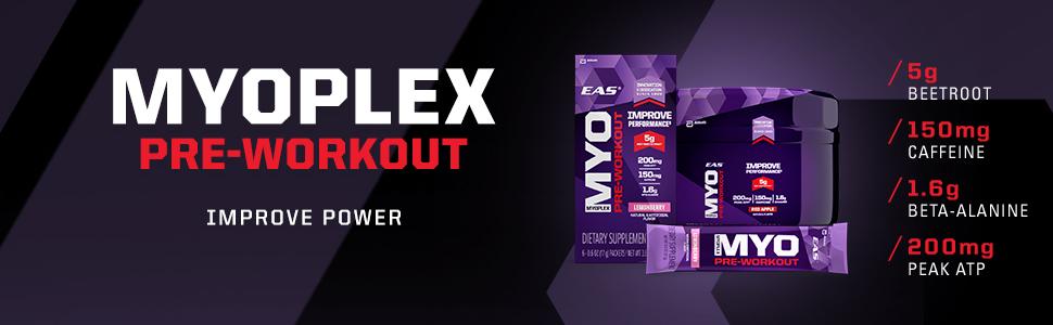 Amazon.com: EAS Myoplex Pre-Workout Powder, Red Apple, 12 Ounce ...
