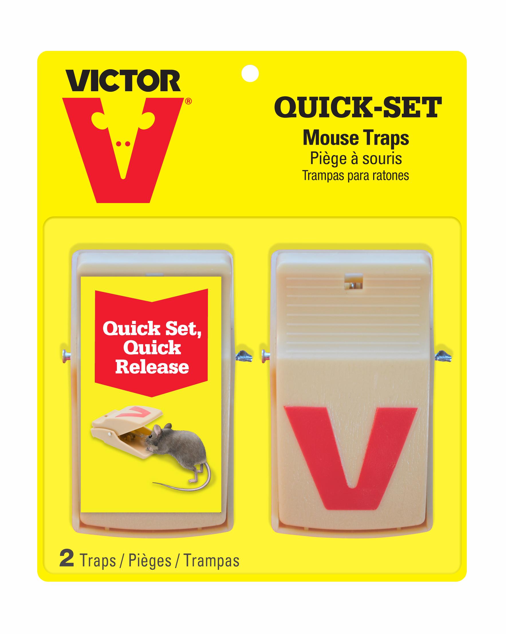 Amazon.com : Victor M130 Quick Set! Mouse Trap : Rodent Traps : Garden ...
