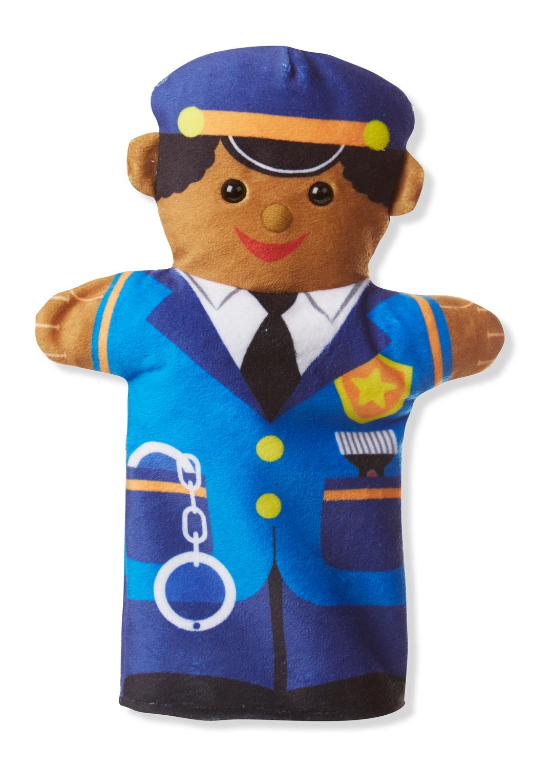 Amazon.com: Melissa & Doug Jolly Helpers Hand Puppets (Set of 4 ...