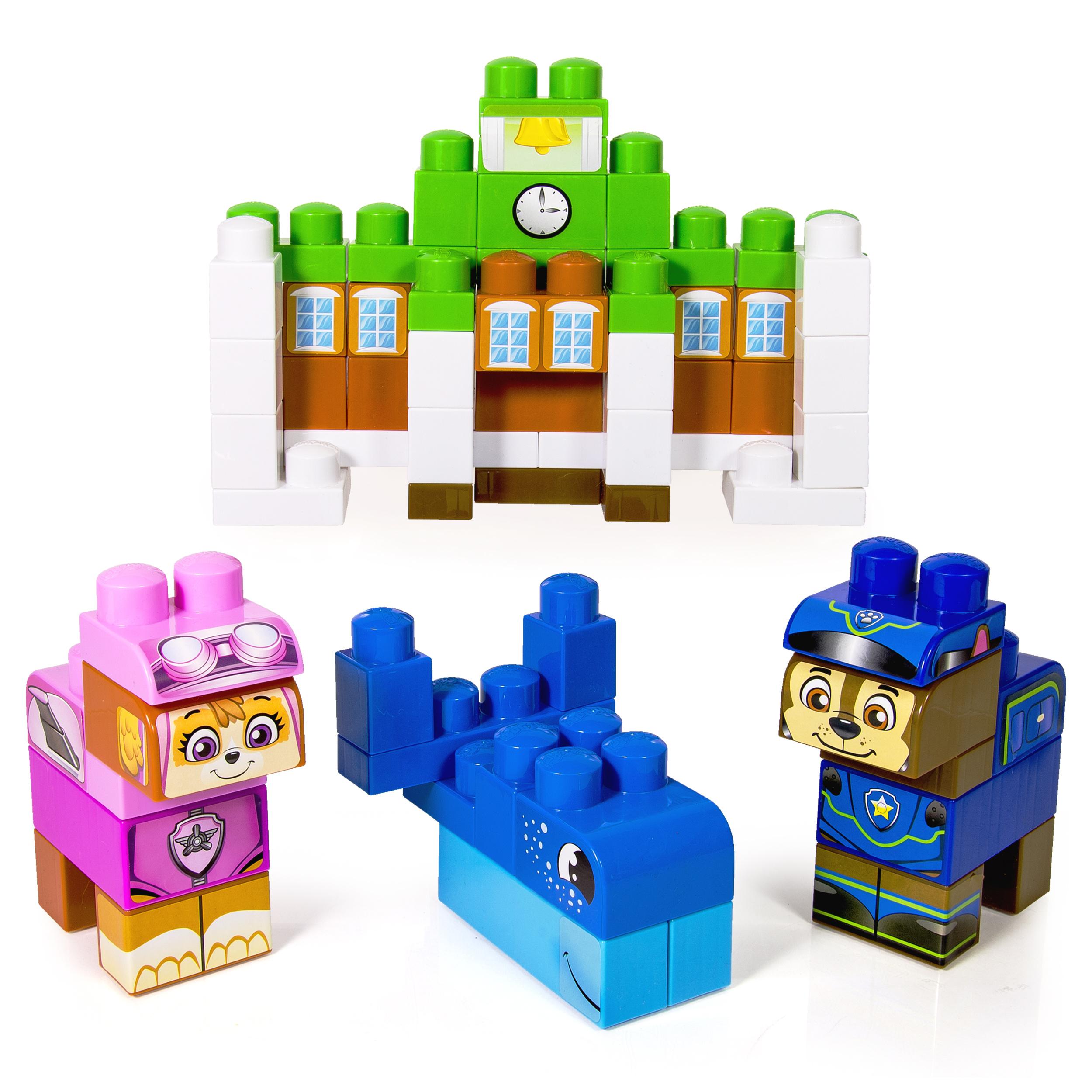 Amazon.com: IONIX Jr. PAW Patrol, Adventure Bay Block Set: Toys & Games