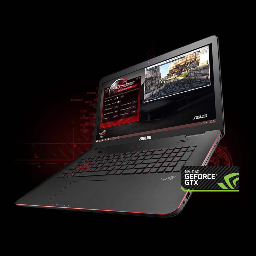 ASUS Republic of Gamers 17.3" Gaming Laptop (2GB, 1TB Hard Drive, 12GB ...