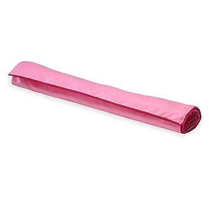 Amazon.com : Gaiam Hot Yoga Mat Towel, Pink Fandango : Sports & Outdoors