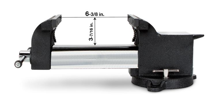 Amazon.com: TEKTON 8-Inch Swivel Bench Vise | 5409: Home Improvement