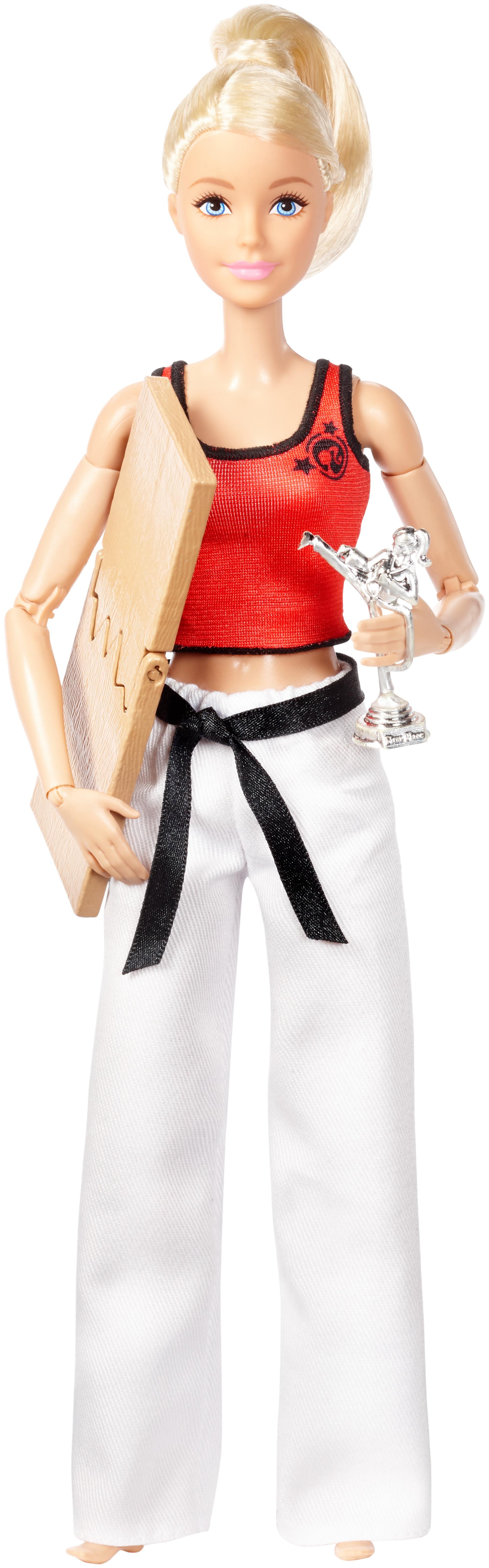 Amazon.com: Barbie Made to Move The Ultimate Posable Martial Artist ...