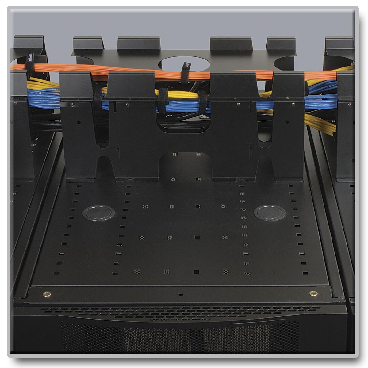 Amazon.com: Tripp Lite SRCABLETRAY Rack Enclosure Server Cabinet Roof ...