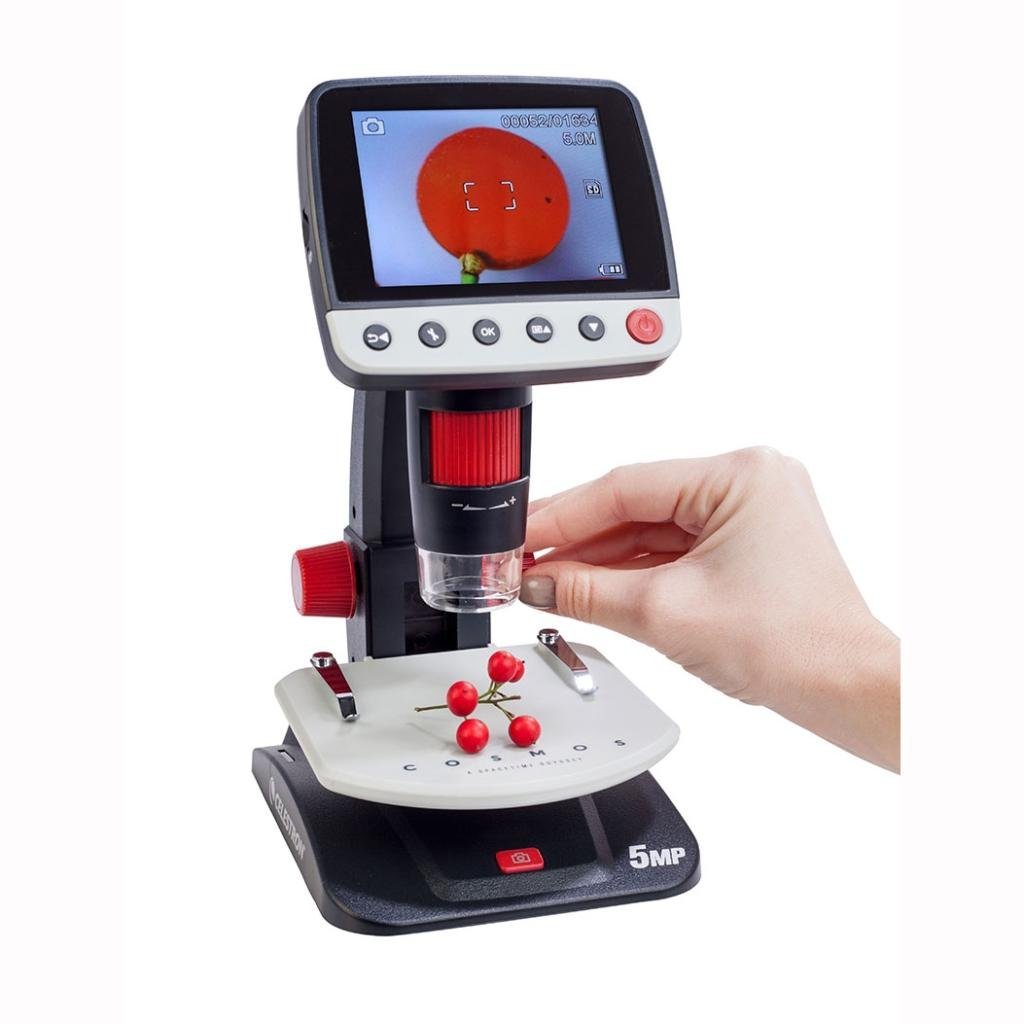 Amazon.com : Celestron COSMOS 5MP LCD Desktop Digital Microscope ...