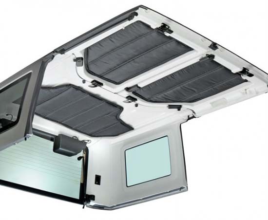 Amazon.com: Rugged Ridge | Hard Top Insulation Kit | 12109.02 | Fits ...