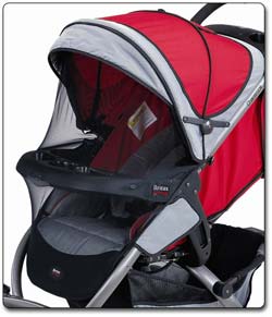 Amazon.com : Britax Canopy Net for Chaperone Stroller, Black : Baby ...
