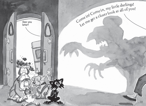 Bad kitty vs uncle murray coloring pages