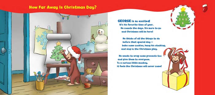Curious George Christmas Countdown - Kindle edition by Rey, H.A ...