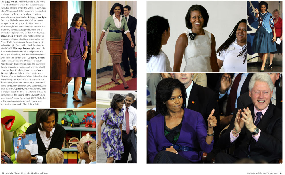 Michelle Obama: First Lady of Fashion and Style: Swimmer, Susan ...