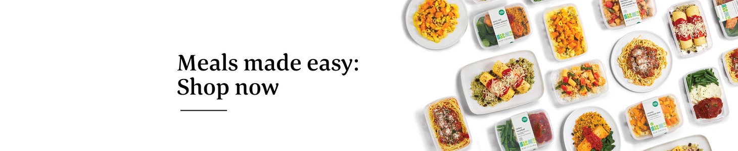 Meals made easy: Shop now