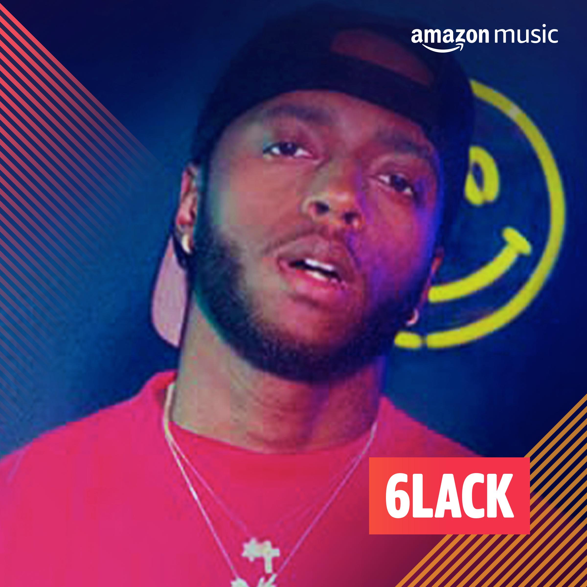 6LACK on Amazon Music Unlimited
