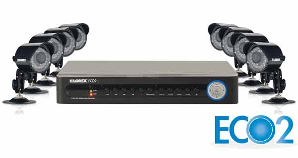 Amazon.com : Lorex ECO2 Security Camera System with 8 Super Resolution ...