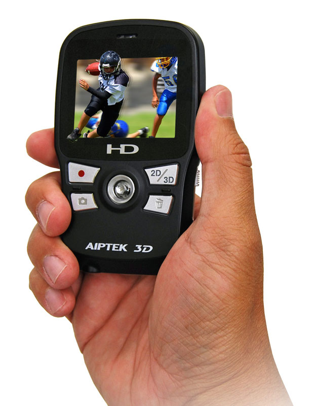 Amazon.com : Aiptek 3D-HD High Definition 3D Camcorder (Black/White ...