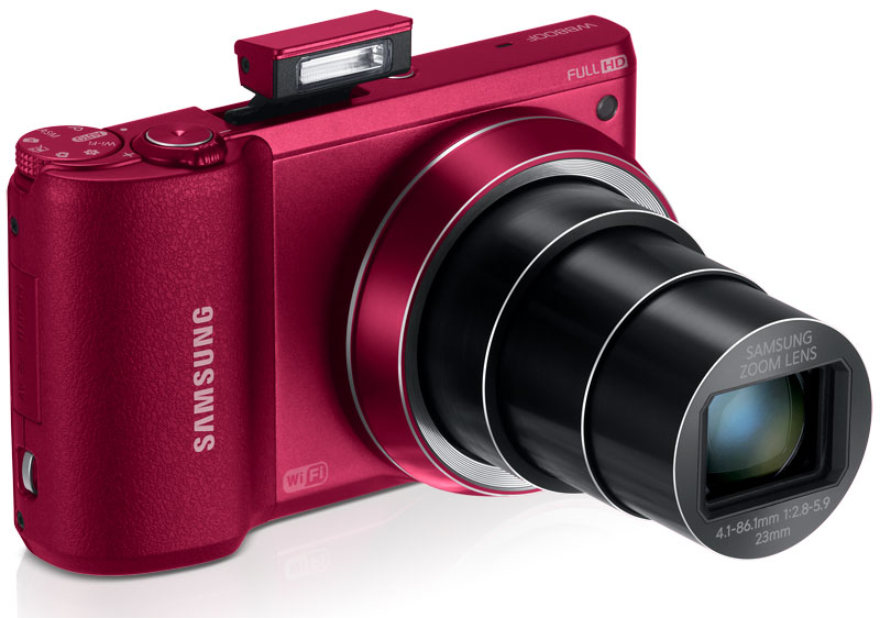 Amazon.com : Samsung WB800F 16.3MP CMOS Smart WiFi Digital Camera with ...
