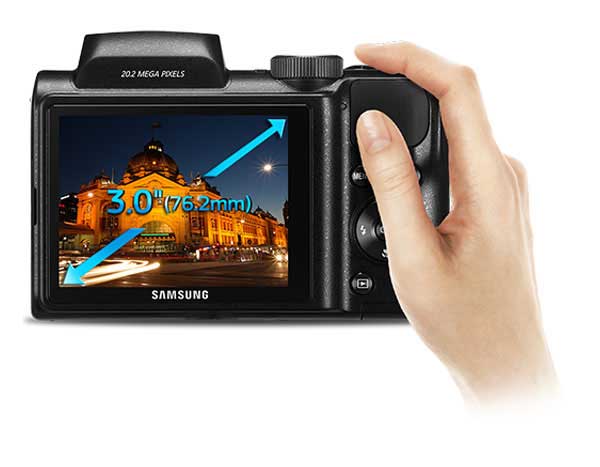 Amazon.com: Samsung WB1100F 16.2MP CCD Smart WiFi & NFC Cámara digital ...