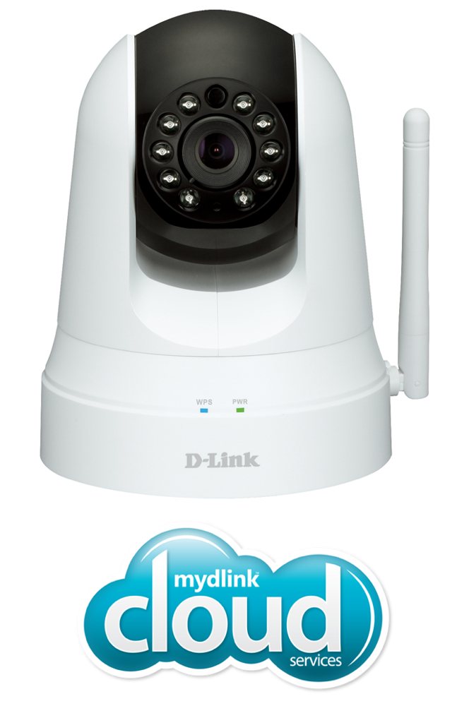 D-Link Wireless N Day/Night Pan/Tilt Network Cloud Camera, mydlink ...