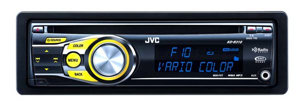 Amazon.com: JVC KD-R310 In-Dash CD Receiver w/ Front AUX Input ...