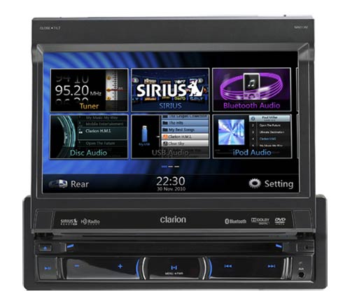 Amazon.com: Clarion NZ501 6.5-Inch 2-DIN Multimedia Control Station ...