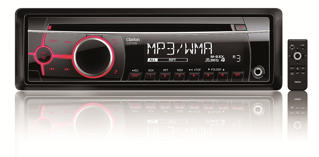 Amazon.com: Clarion CZ102 CD/MP3/WMA Receiver : Electronics