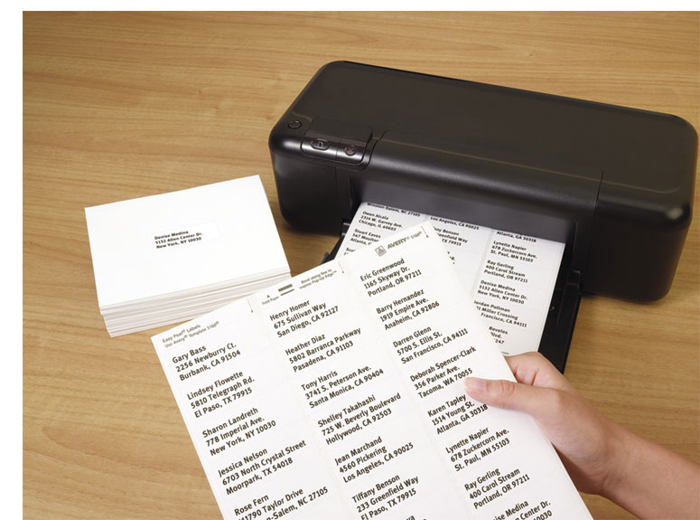 Avery 8160 Inkjet Address Labels 1 X 2 5 8 Box Of 750 White New 