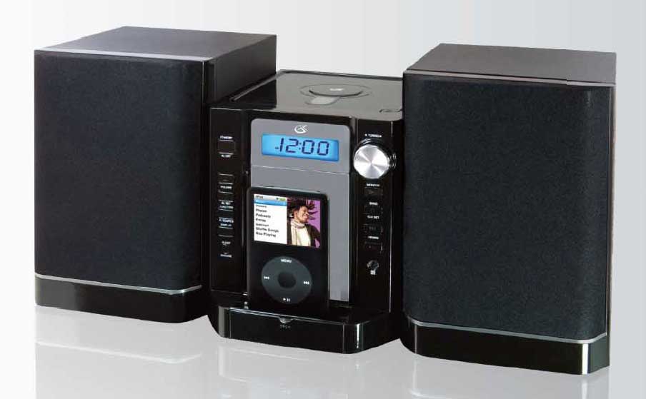 Amazon.com: iLive Home Music System with iPod Dock (Black) : Electronics