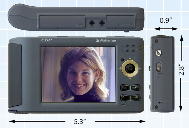 Amazon.com: Wolverine ESP 250 GB Multimedia Storage Player with Built ...