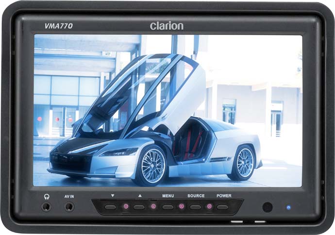 Amazon.com: Clarion VMA770 7-Inch Digital TFT LCD Widescreen Monitor ...