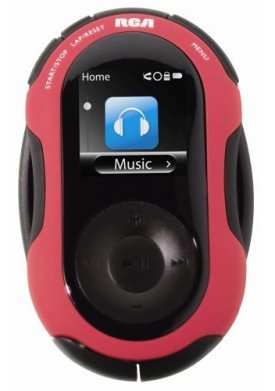 Amazon.com: RCA Jet 2 GB Sports MP3 Player with Video, Music, FM Radio ...