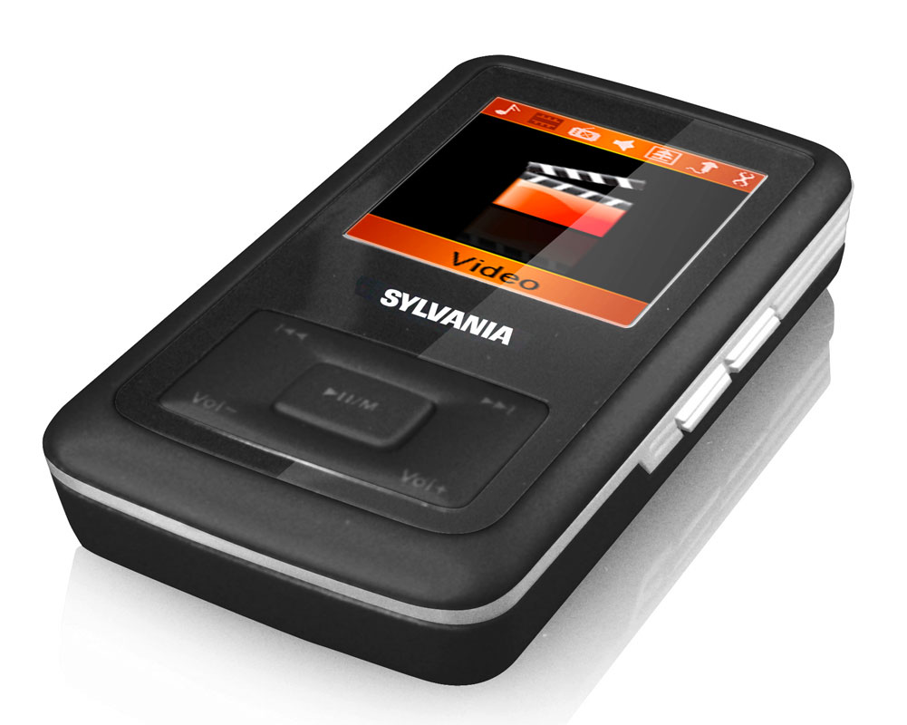 Amazon.com: Sylvania 1GB MP3 Player with Video and Rubberized Finish ...
