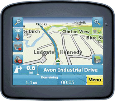 Amazon.com: GPS Navigation For Dummies FD-250 3.5-inch Portable GPS ...