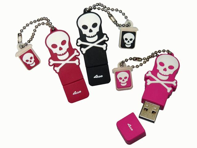 Amazon.com: EMTEC Scallywag Series 4 GB USB 2.0 Flash Drive (Pink ...