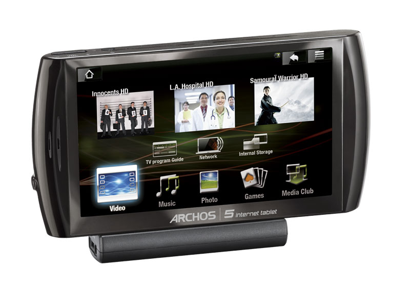 Amazon.com: ARCHOS 5 4.8-inch 500GB Internet Tablet : Electronics