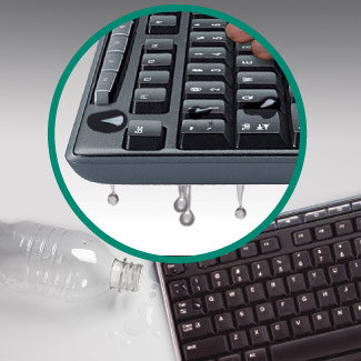 Amazon.com: Logitech Media Keyboard K200 With One-touch Media and ...