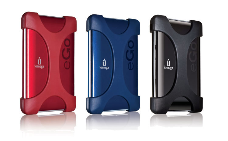 Iomega 500GB eGo Portable Hard Drive, SuperSpeed USB 3.0/USB 2.0 ...