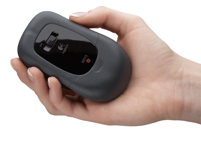 Amazon.com: Logitech Couch Mouse M515 for PC or Mac - Silver Dust ...