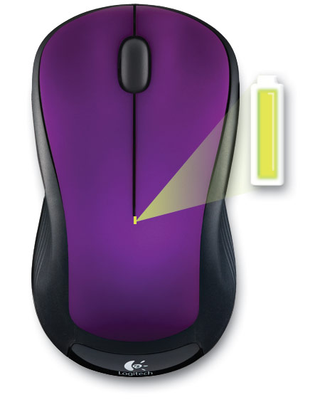 Logitech Wireless Mouse M310 (Vivid Violet) : Amazon.ca: Electronics