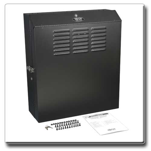 Tripp Lite SRWF5U 5U Wall Mount Low Profile Secure Rack Enclosure ...