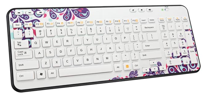 Amazon.com: Logitech Wireless Keyboard K360 - Ink Gear : Electronics