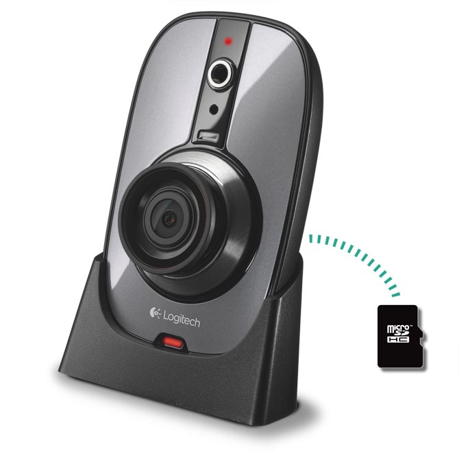Logitech Alert 750n Indoor Master System with Wide-Angle Night Vision ...