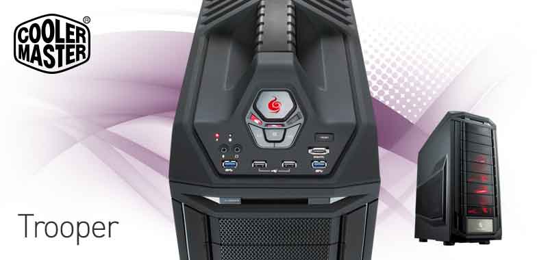 Amazon.com: CM Storm Trooper - Gaming Full Tower Computer Case with ...