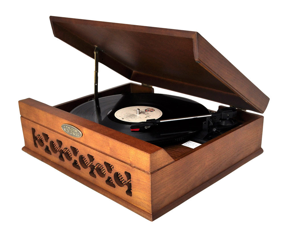 Amazon.com: Pyle Home PVNTT6UMT Vintage Style Phonograph/Turntable with ...