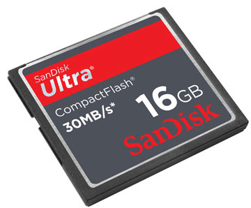 Amazon.com: SanDisk Ultra CompactFlash 16 GB Memory Card 30MB/s SDCFH-016G-U46: Electronics