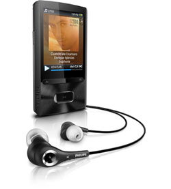 Amazon.com: Philips GoGear MP4 player SA3ARA16K Ariaz 16GB with ...