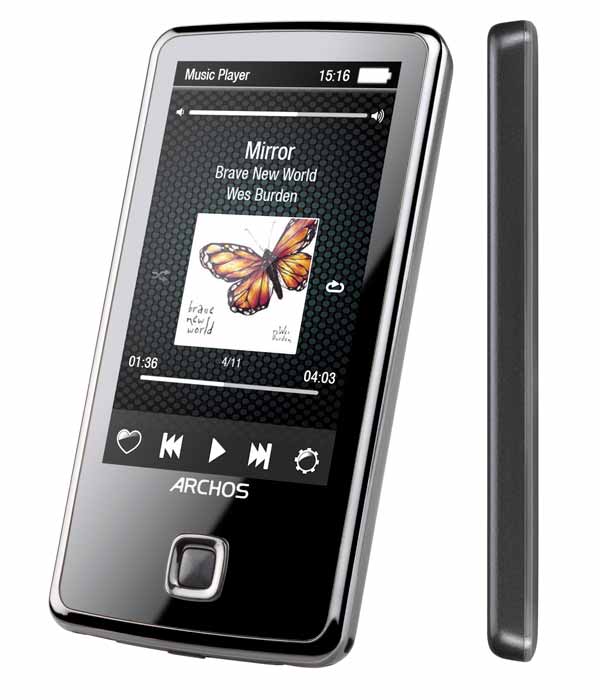 Amazon.com: Archos Vision 30c 4 GB Video MP3 Player with 3-Inch ...