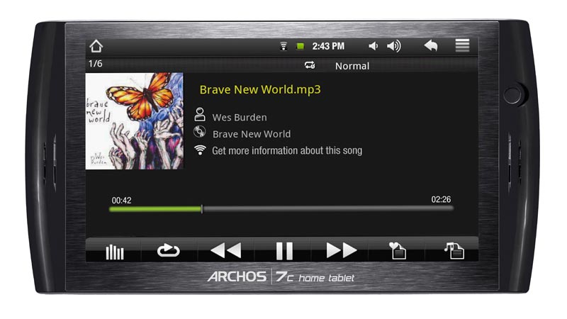 Amazon.com : Archos 7c 501690 7-Inch Android Home Tablet - Black ...